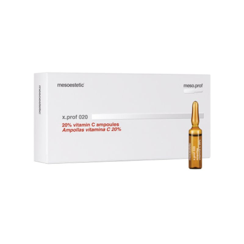 Mesoestetic X.prof 020 20% Vitamin C Ampoules (20 X 5ml) – Profyskin